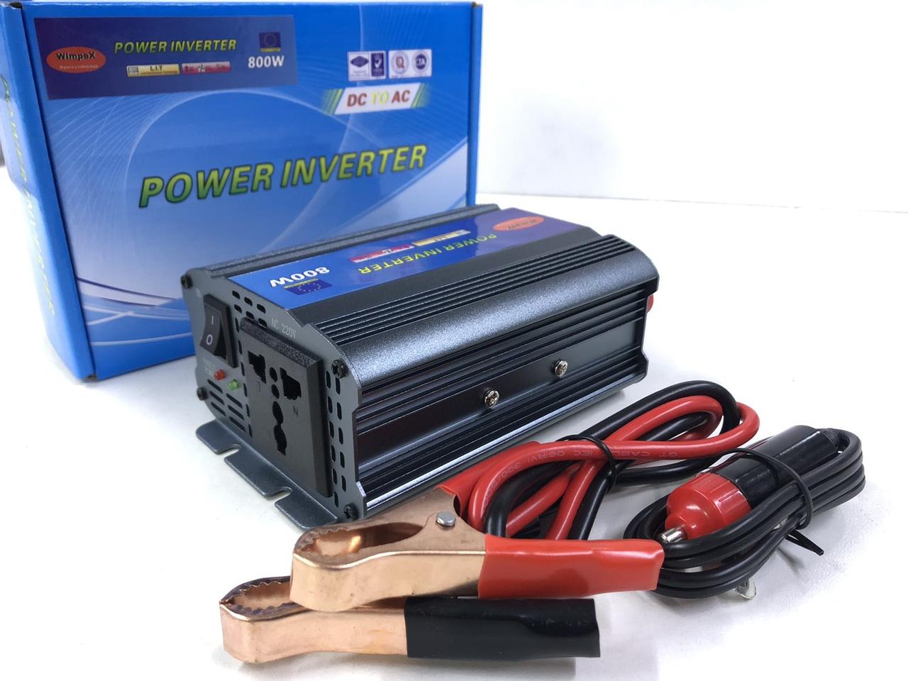 Преобразователь Power Inverter 800W B 12v/220v/1000W/2USB (30шт/ящ ...