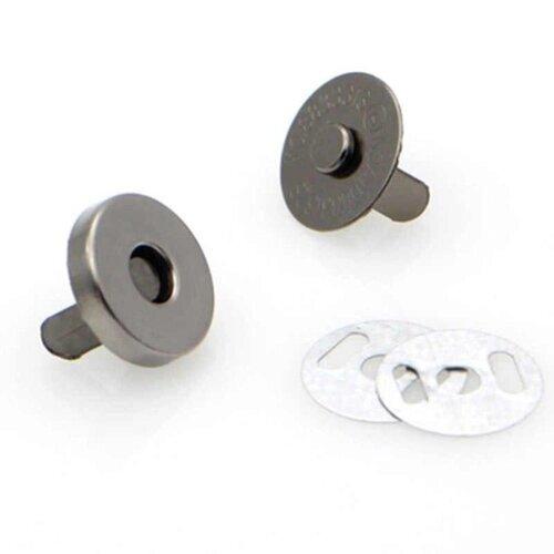Кнопка Магнитная для Сумок 14мм Темный Никель (200шт.) — Купить ...