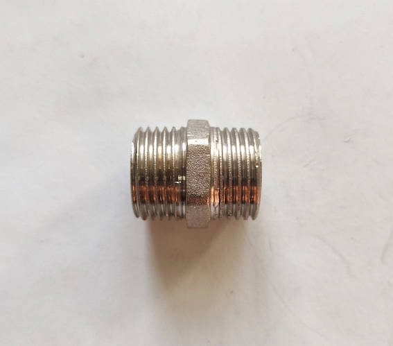 Ниппель 1/2" никель (ID#1744804793), цена: 28.50 ₴, купить на Prom.ua