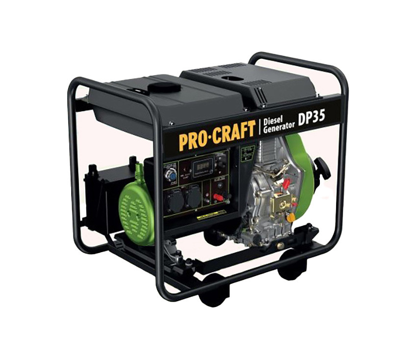 Генератор дизельний Procraft DP35 (3.3 кВт) у магазині ТехноДім