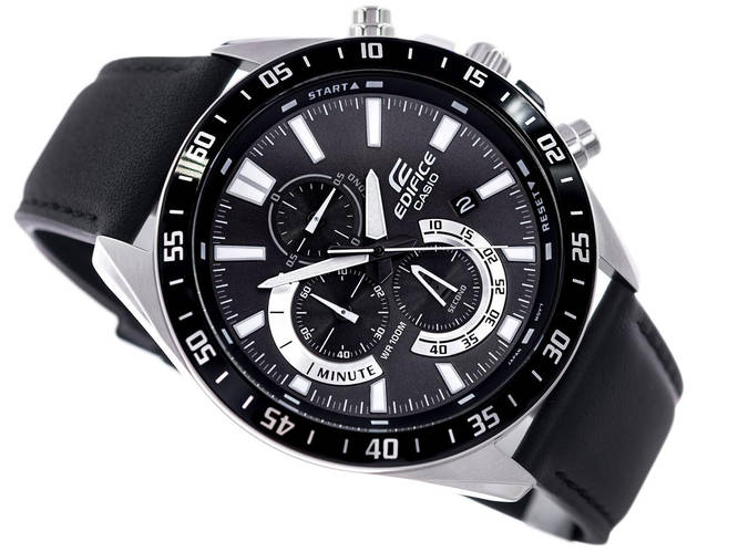 Купить Часы мужские Casio Edifice EFV-620L-1AVUEF водонепроницаемые з ...