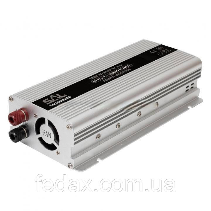 Преобразователь напряжения 12V на 220V/50Гц (1000/2000 Вт) разъем USB ...