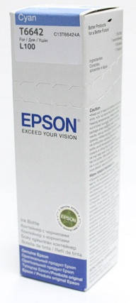 Контейнер з чорнилом Epson L100/L200 cyan, цена 289 грн — Prom.ua (ID ...