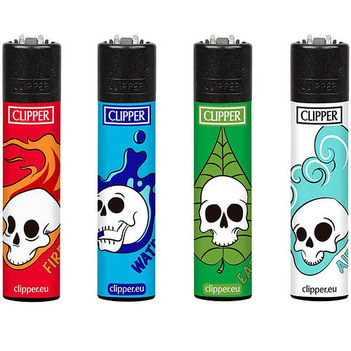 Купить Зажигалка газовая Clipper Element, цена 72 ₴ — Prom.ua (ID#1745482888)