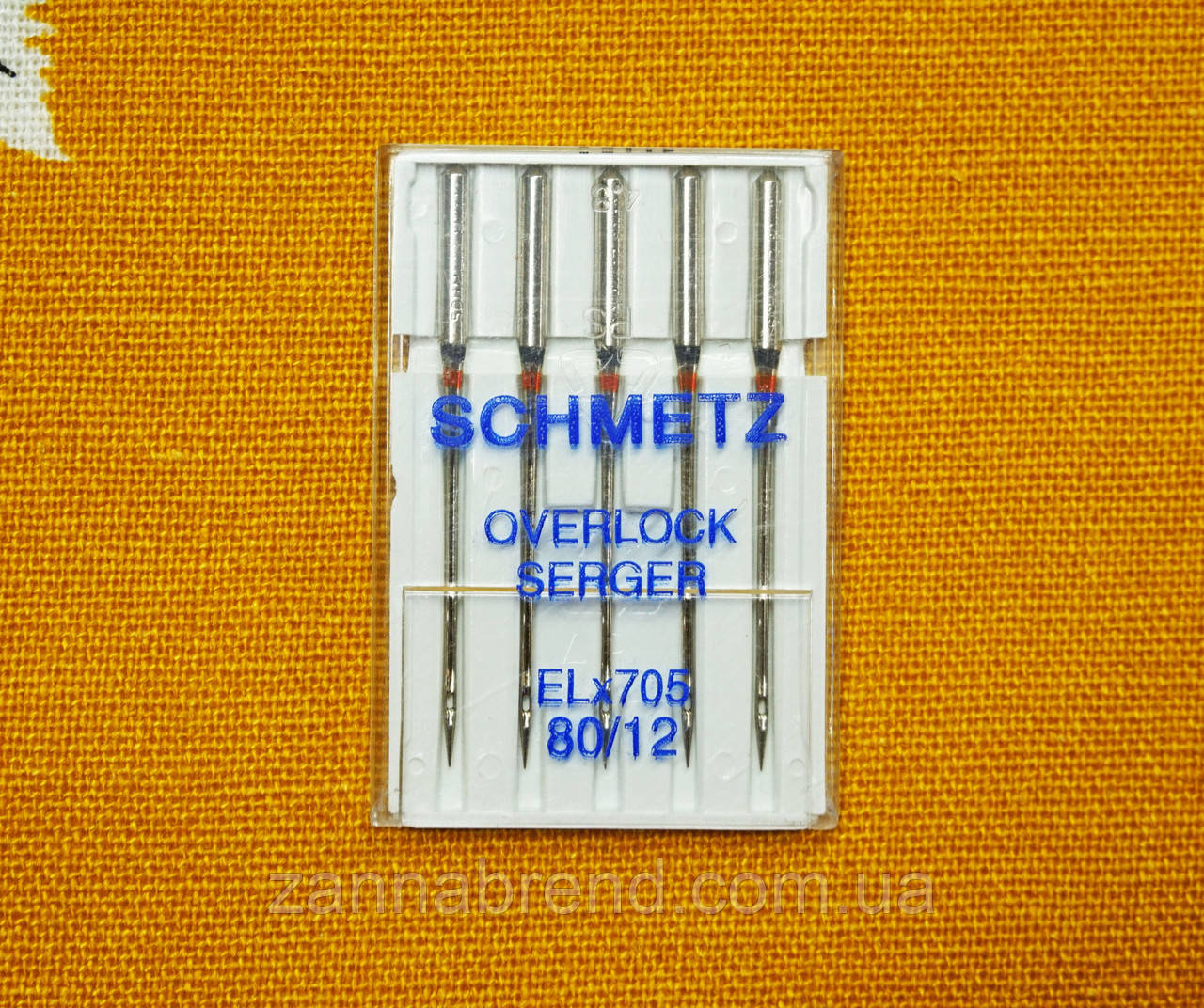 Купить Иглы OVERLOCK для швейной машинки 5x80, цена 138 ₴ — Prom.ua (ID ...