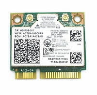 Wi-fi+BT Модуль HalfSize Mini Pcie Для Lenovo! Intel Wireless-AC 7260hmw Bn (04X6010) 802.11 B,g ...