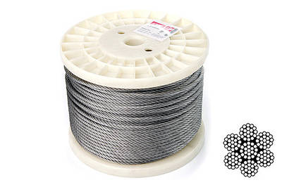 Трос стальной Apro 5 мм х 100 м DIN 3060 (WR-G5) (100 шт.), цена: 2000 ₴, купить на Prom.ua