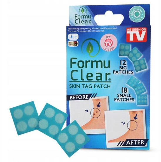 Купить Пластырь от папиллом 12+18 FORMU CLEAR | Средство от папиллом и ...