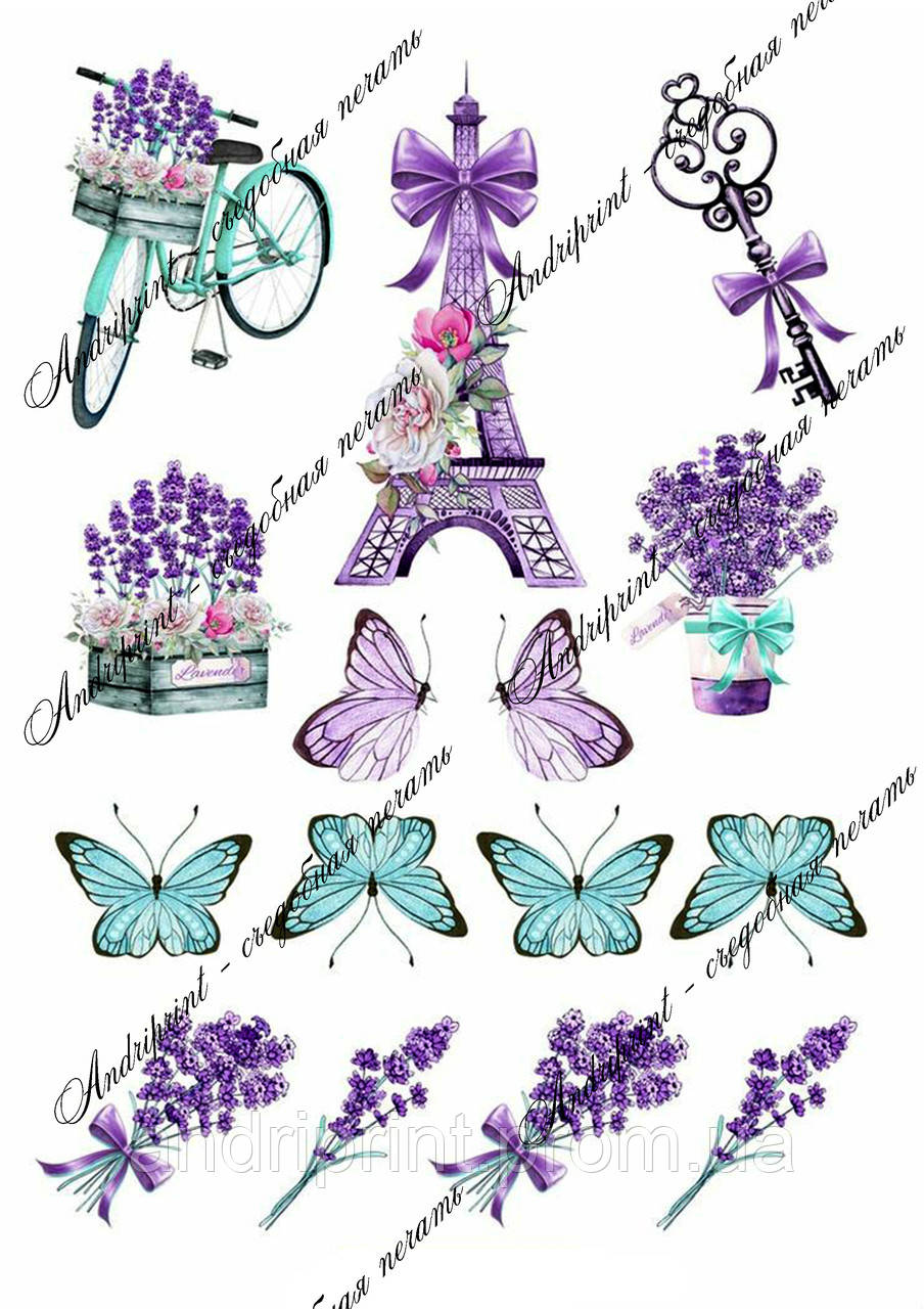 Съедобная Картинка Достопримечательности Сахарная и Вафельная Картинка А4 САХАРНАЯ БУМАГА