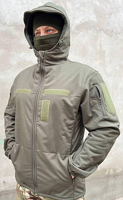Армійська Soft shell форма Local Оліва (S - XXL) софт йшов Костюм ...
