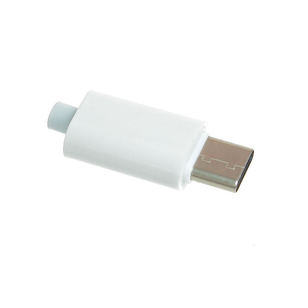 Разъём Usb Type C штекер Type C 16pin V 2 0 пайка на кабель корпус
