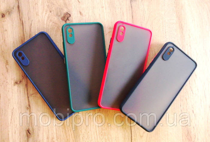 Чехол для Xiaomi Redmi 9A Gingle Matte Матовый противоударный чехол на ...