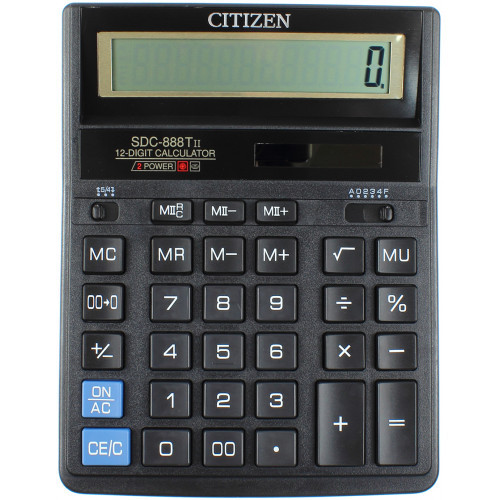 Калькулятор "Citizen" №SDC-888T (12-разряд.) — Купить Недорого на Bigl ...