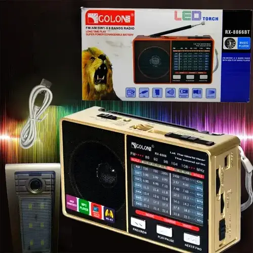 Купити Кишеньковий міні-Радіоприймач Радіо Golon RX-8866, ціна 467 грн ...