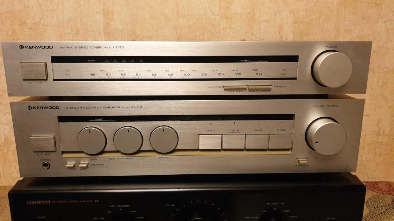Усилитель + тюнер KENWOOD KA-30/KT-30 (рабочие из Германии), цена 3542 ...