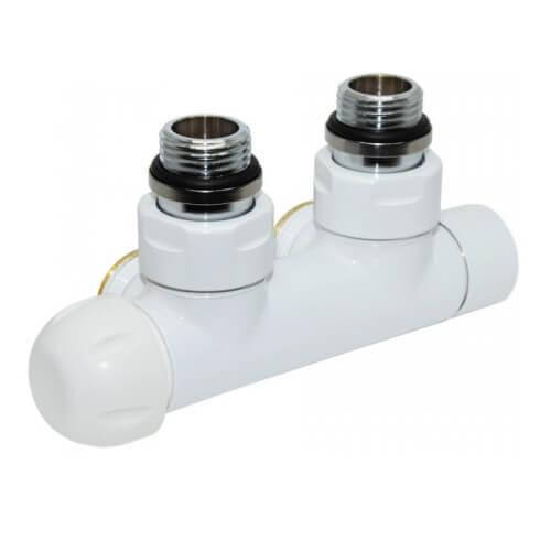 Вузол термостатичний кутовий Carlo Poletti Twin Thermo 1/2" Зx3/4" EK ...