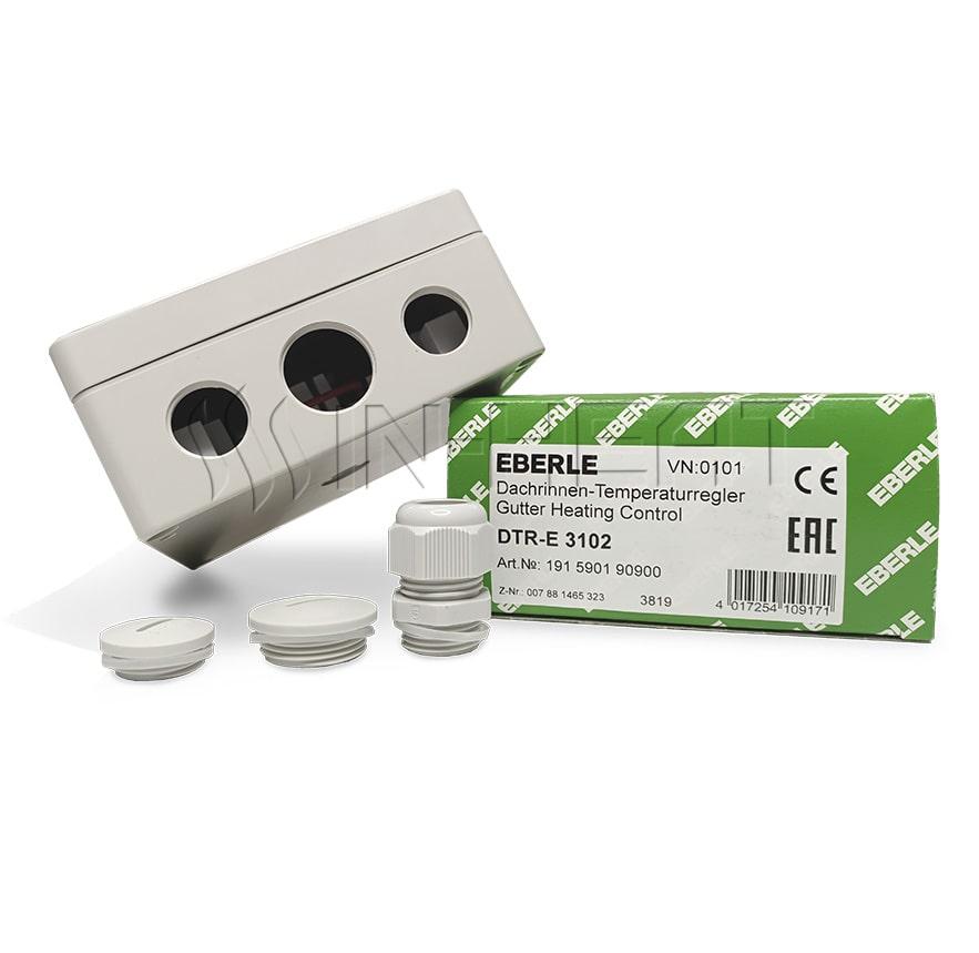 Купить Биметаллический уличный терморегулятор EBERLE DTR-E 3102 для снеготаяния и ...
