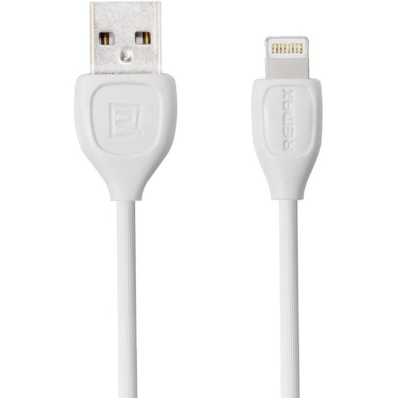 Купить Lightning кабель 1 м Lesu белый Remax RC-050i, цена 46 ₴ — Prom ...
