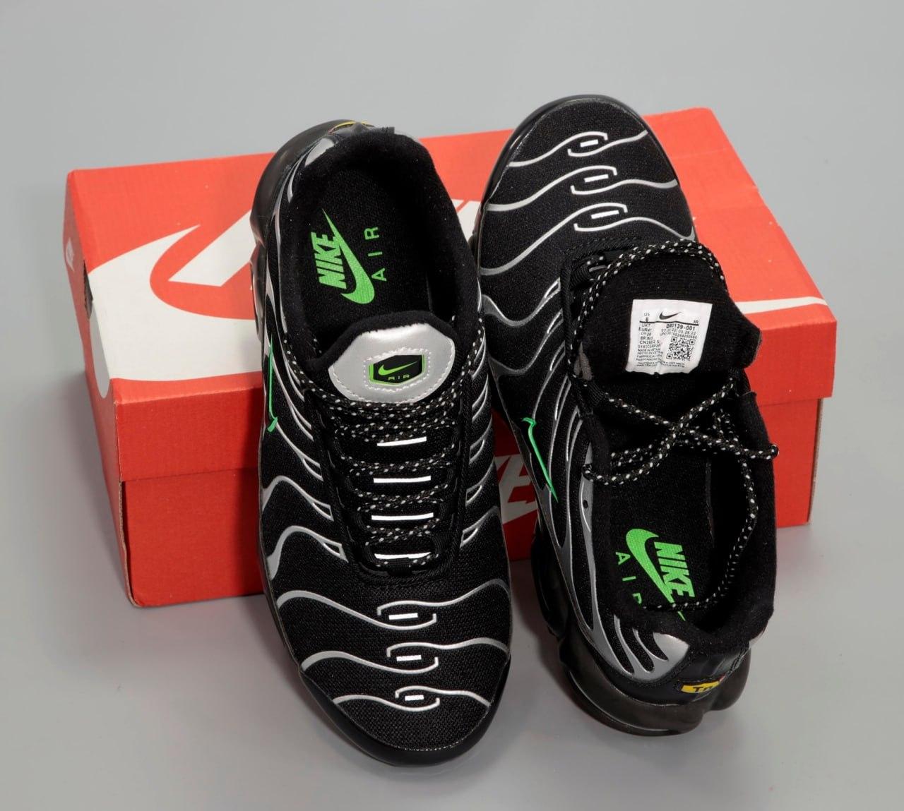 Купить Кроссовки мужские Nike air max TN+ black gray / Найк аир макс ТН ...