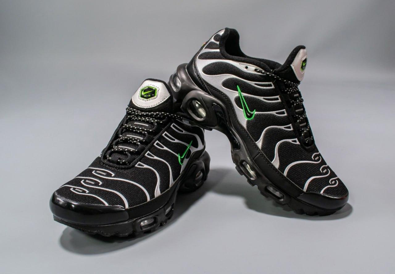 Купить Кроссовки мужские Nike air max TN+ black gray / Найк аир макс ТН ...