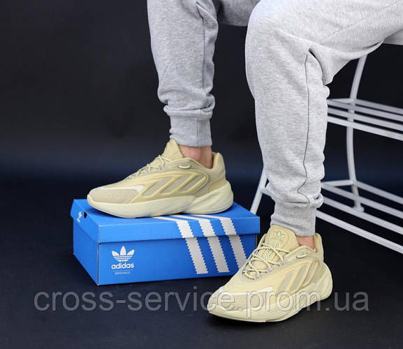 Кроссовки мужские Adidas Ozelia beige / Адидас Озелия бежевые, цена ...