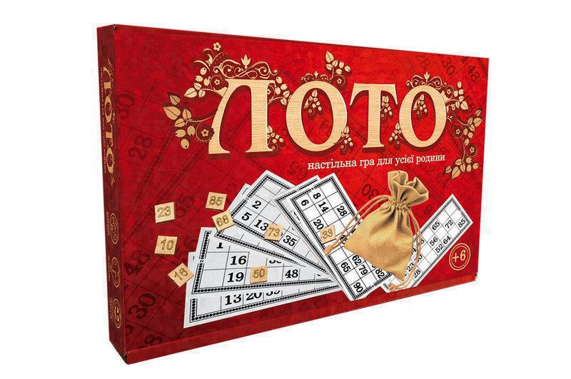 Настольная Игра "Лото с Деревянными Фишками" 30656 STRATEG — Купить ...