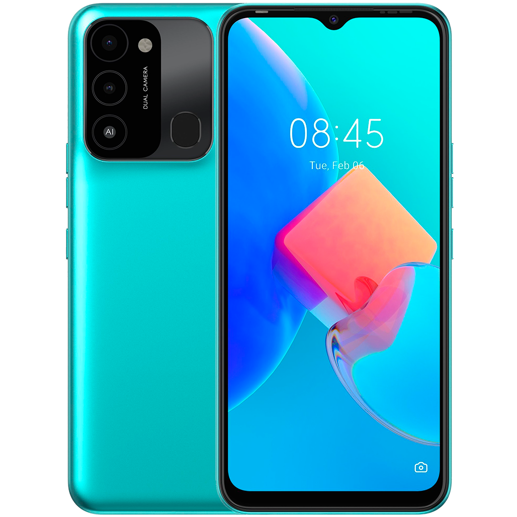 Смартфон Tecno Spark 8С KG5k 4/64Gb (4895180777929) Turquoise Cyan UA ...