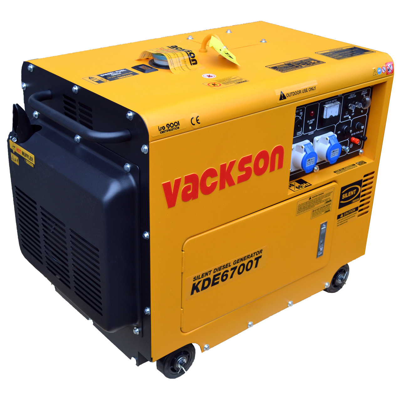 Генератор дизельний VACKSON546700T 5 кВт у шумопоглинальному кожусі (ID ...