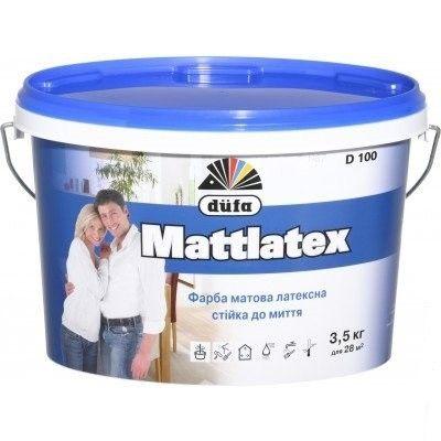 Фарба Dufa D100 латексна матова 3,5кг, цена 355 грн — Prom.ua (ID ...