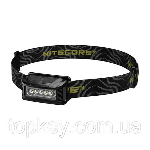 Ліхтар налобний Nitecore NU10 (4xLED + RED LED, 160 люмен, 7 режимів ...