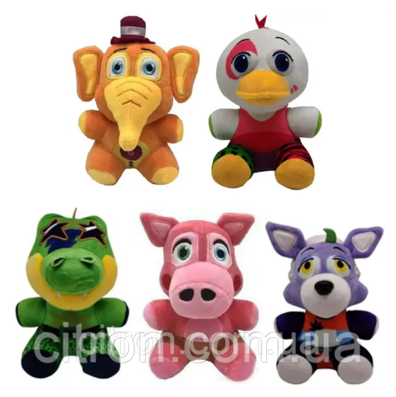 18-21см, FNAF 7-9 Мягкие Игрушки 5 Ночей с Фредди. Фнаф Fnaf Цена за ...