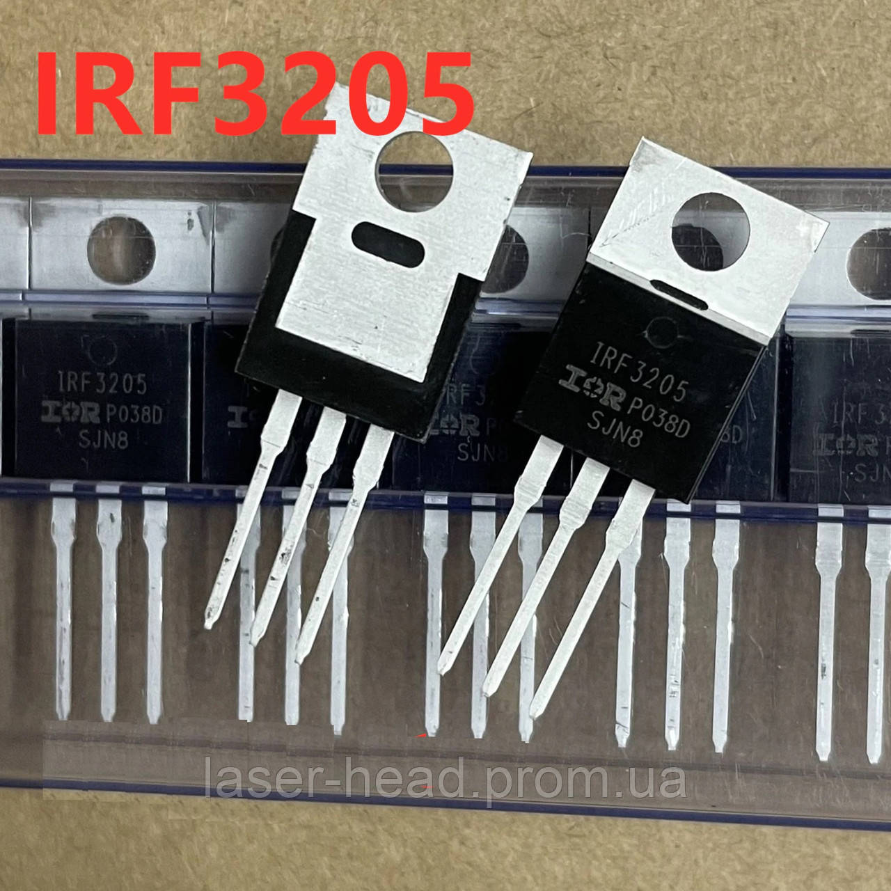 ТРАНЗИСТОР MOSFET N-канал IRF3205 IRF3205PBF TO-220 NEW ORIGINAL, ціна ...
