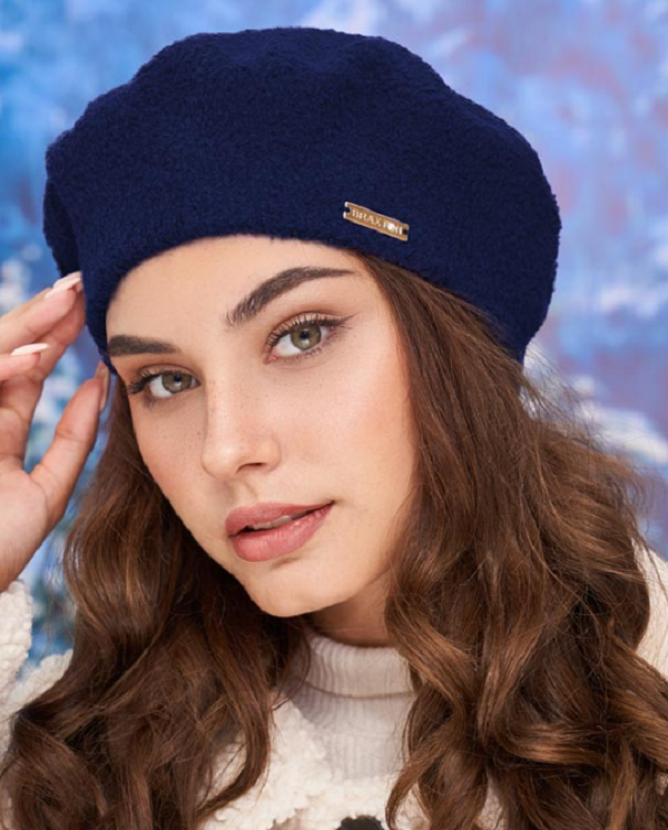 Берет Вязаный Женский Оджен Джинсовый 608W — Купить Недорого на Bigl.ua ...