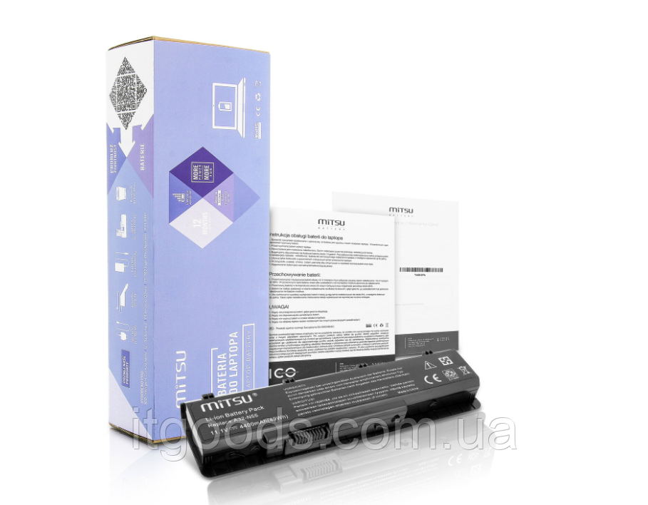 Аккумулятор \ АКБ \ Батарея Asus A32-N55 N45 N45S N55V N55S N55SF N75SL ...