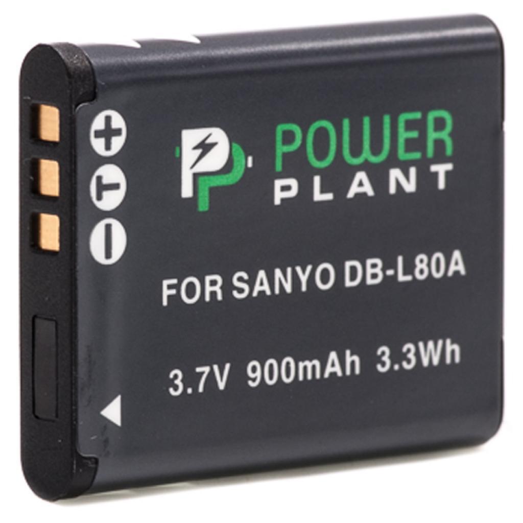 Аккумулятор к Фото/видео PowerPlant Sanyo DB-L80, D-Li88 (DV00DV1289 ...