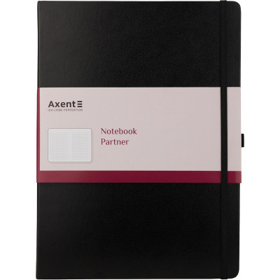 Блокнот Axent Partner Grand, 210х295, 100 Л, Клет, Черный (8203-01-A ...