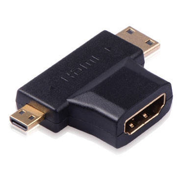 Купить Переходник HDMI - miniHDMI / microHDMI, цена 167 ₴ — Prom.ua (ID ...