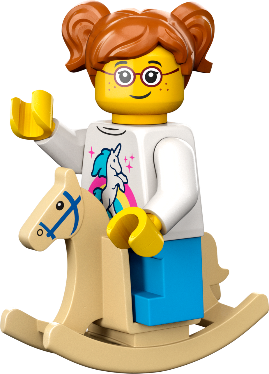 LEGO Минифигурки Серия 24 - Наездница на лошадке-качалке 71037-11 (ID ...