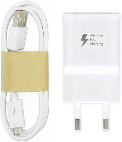 Купить Оригинальное зарядное устройство Samsung Ep-TA20EWE, цвет: белый ...
