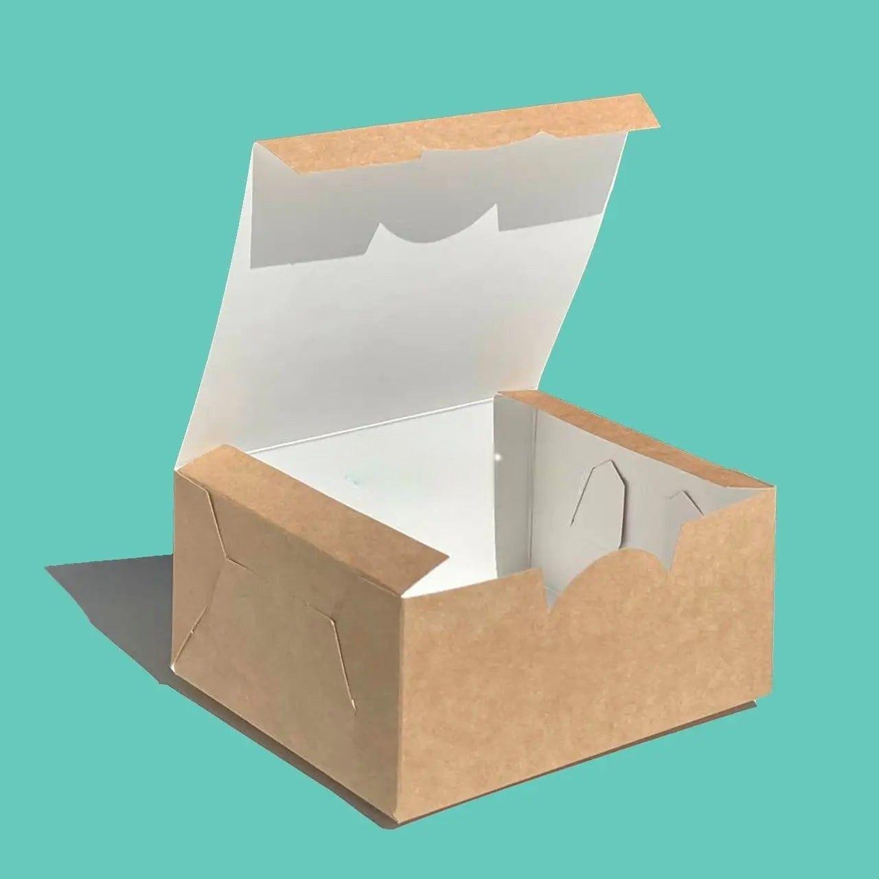 Купити Коробка паперова для нагетсів і суші (11,5*10*6 см) Kraft, ціна ...