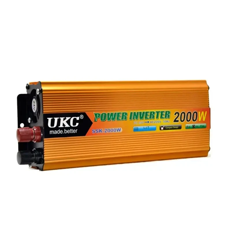 Інвертор перетворювач напруги UKC 12V-220V RCP 2000W (ID#1748540931), ціна: 2710 ₴, купити на ...