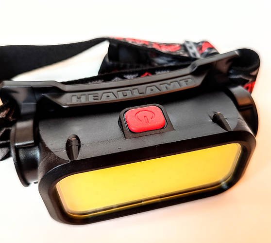 Фонарь налобный Headlight аккумуляторный с красным светом, цена 300 грн ...