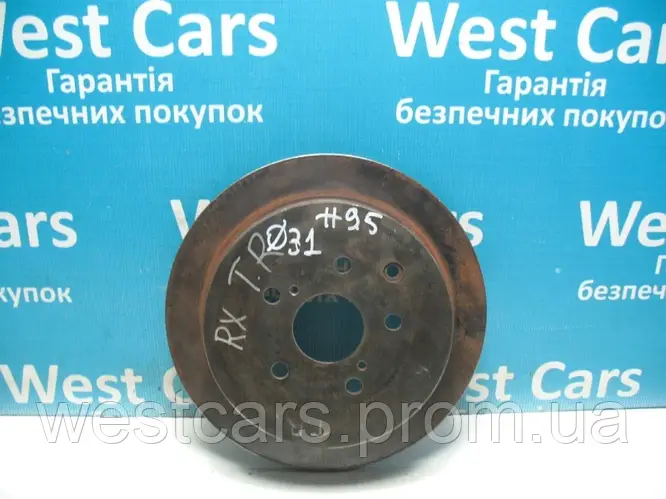 Купить Гальмівний диск задній (d-309мм, s 9.5мм) Lexus RX з 2008, цена ...