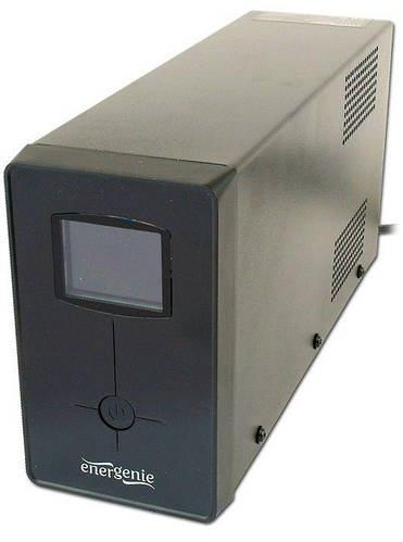 ИБП Energenie EG-UPS-032, LCD дисплей, USB порт, 850 VA, чорний кол р ...
