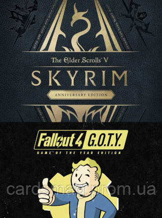 Купить Skyrim Anniversary Edition + Fallout 4 G.O.T.Y Bundle (PC ...