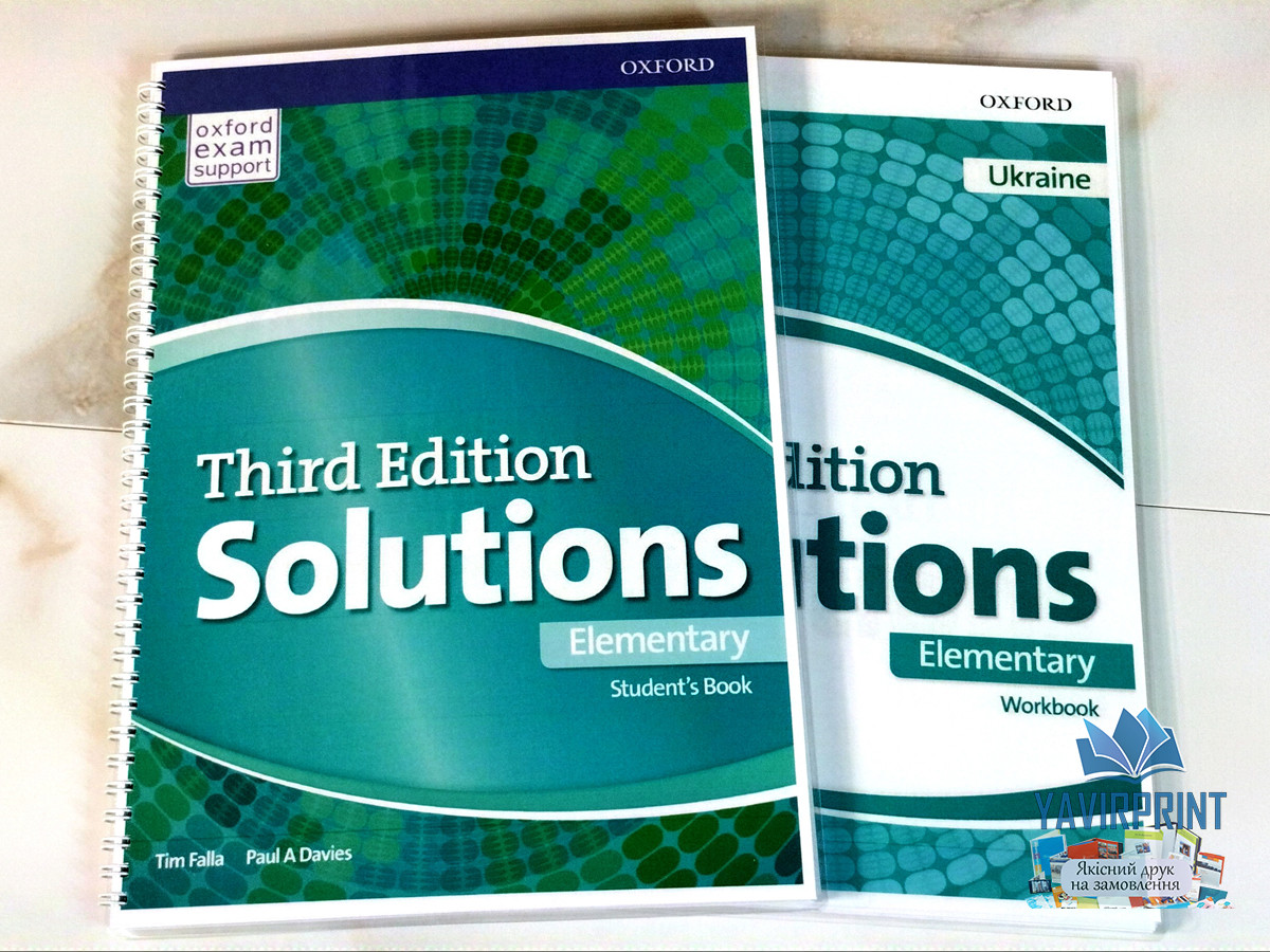 Solutions Elementary Комплект (3rd edition), цена 300 грн — Prom.ua (ID ...