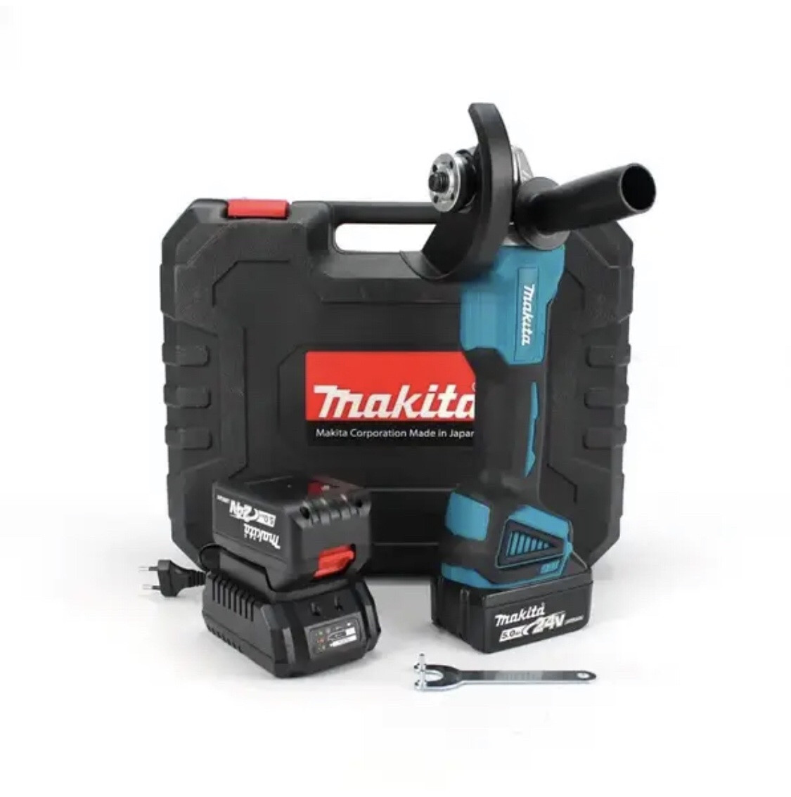 Аккумуляторная болгарка Makita DGA504ZL(24V, Ø125 мм). УШМ Макита ...