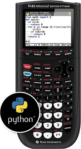 TI-82 Ad Edition Python - графічний калькулятор BlackColor, ціна 2790 ...