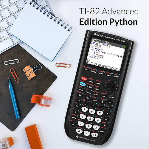 TI-82 Ad Edition Python - графічний калькулятор BlackColor, ціна 2790 ...