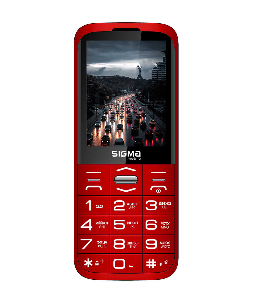 Купить Мобильный телефон Sigma mobile Comfort 50 Grace Red, цена 1170 ...